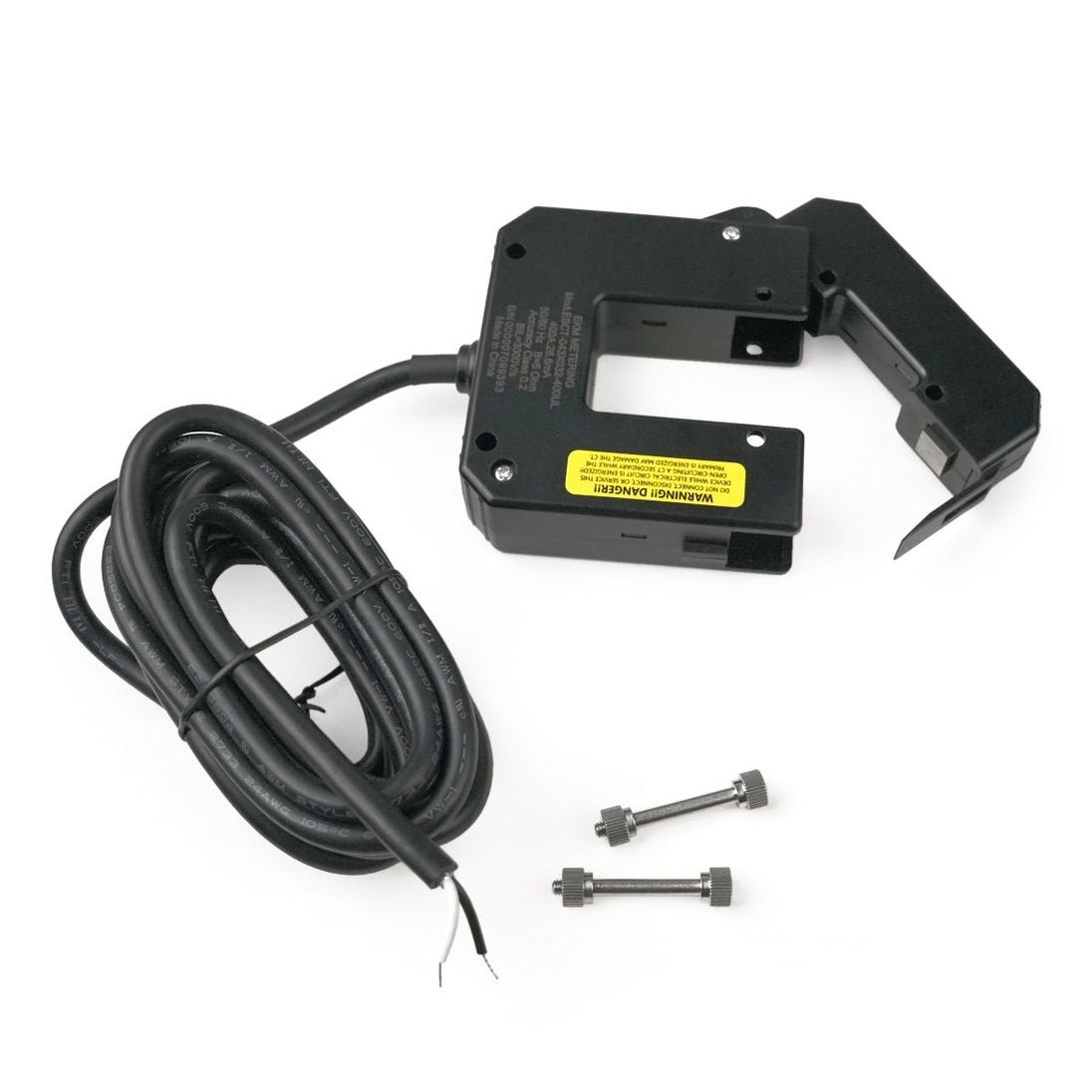 Split-Core CT, 400A, 400A:26.6mA, 43x32mm (1.69x1.26") Hole Diameter ...