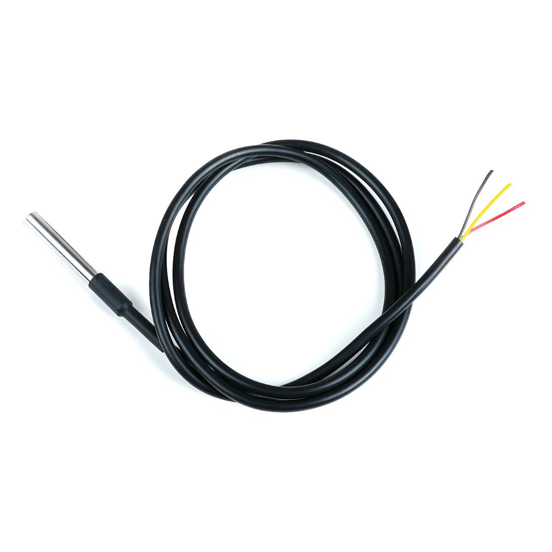 1-Wire Temperature Sensor - Waterproof, Stainless Steel - DS18B20 | EKM ...