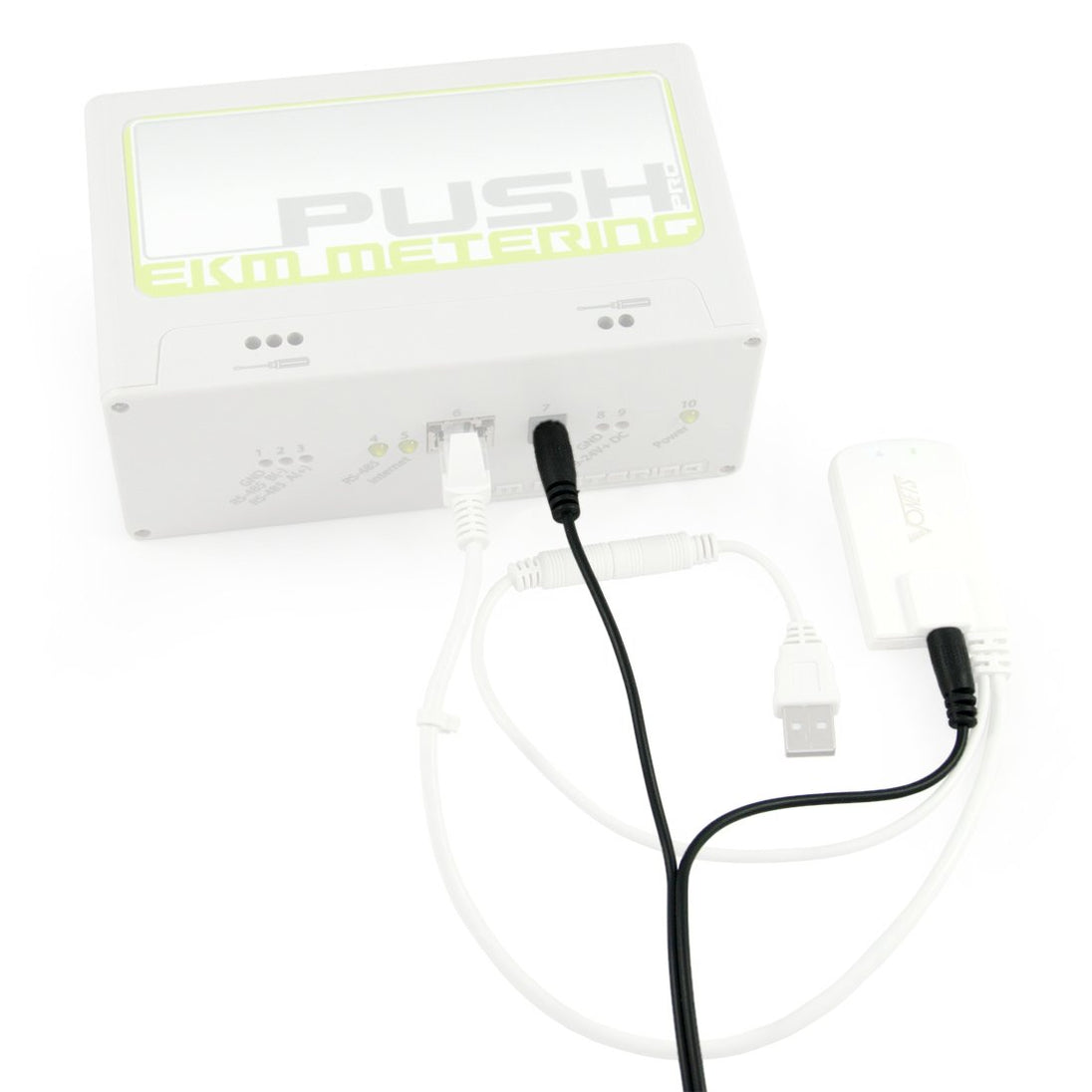 12V Power Supply Splitter – 2.1x5.5mm Barrel Connector | EKM Metering Inc.