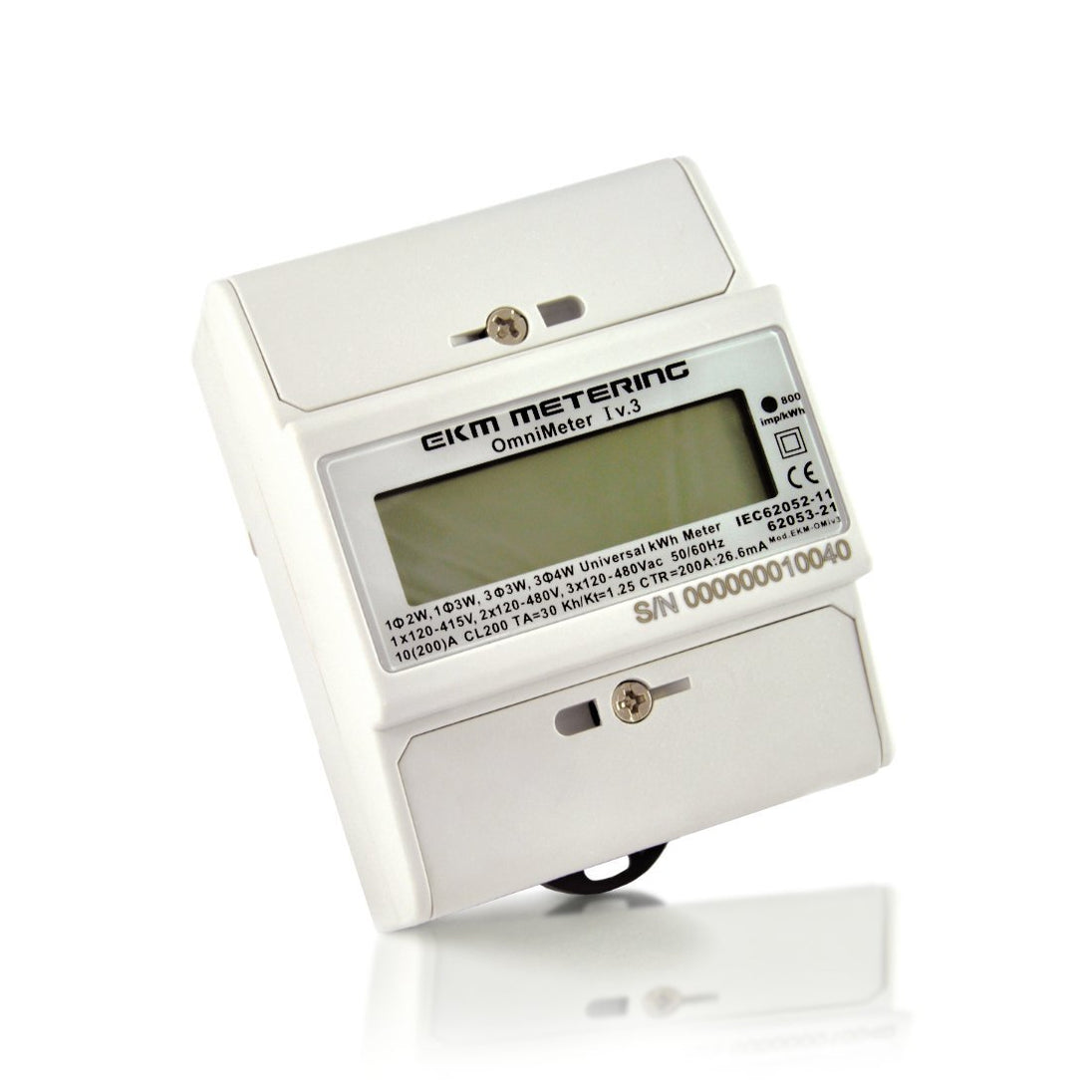 EKM-Omnimeter I v.3 – Universal Smart Meter, Single Phase or 3-Phase ...