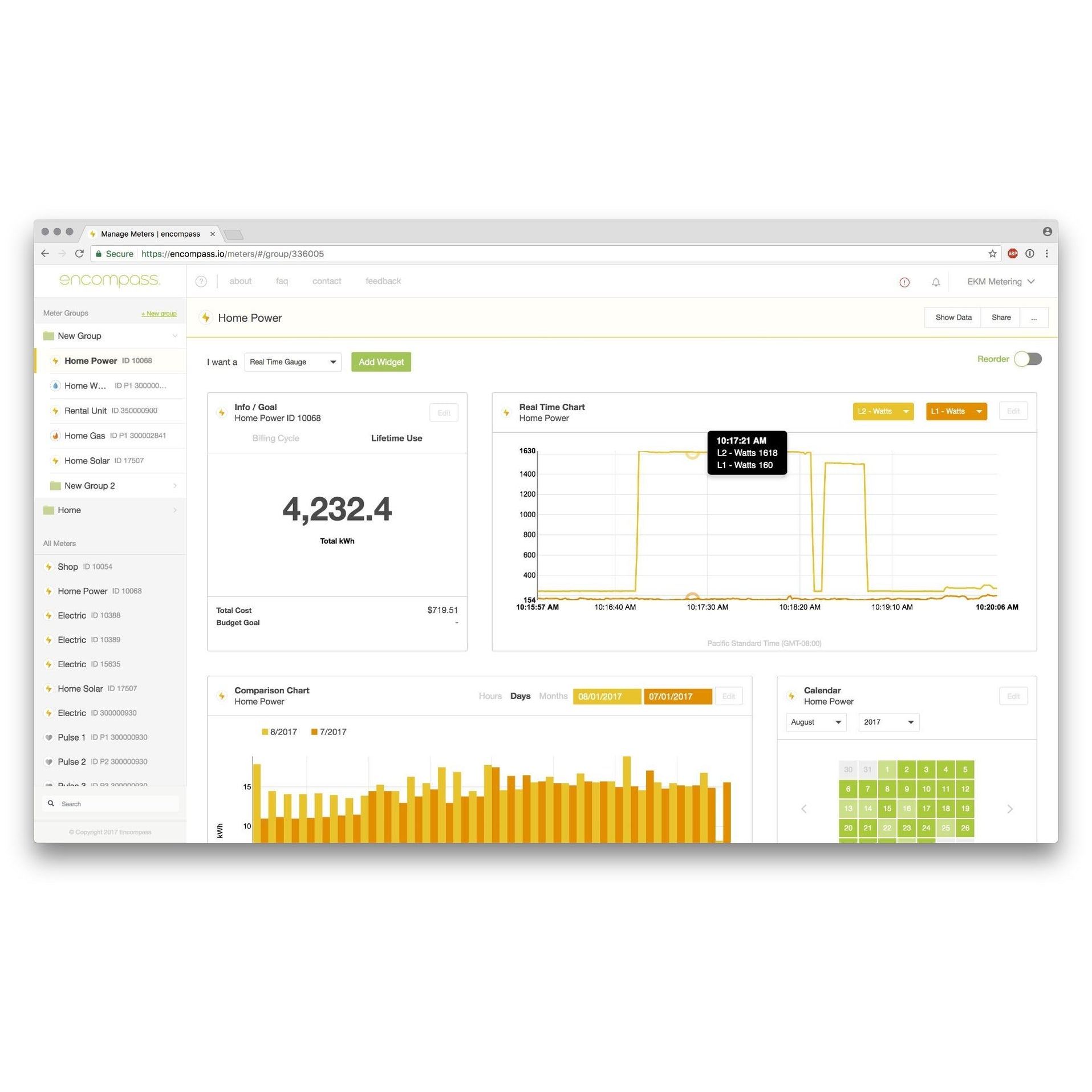 EKM-Omnimeter I v.3 – Universal Smart Meter, Single Phase or 3-Phase ...