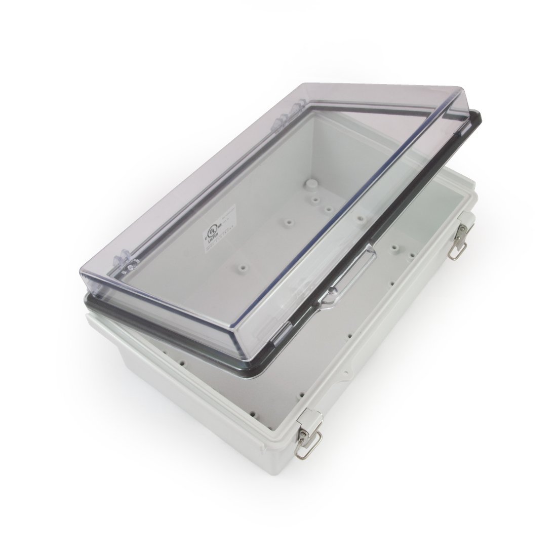 Large UL Listed Watertight Enclosure – 6.7" x 10.63" x 4.33" with DIN ...